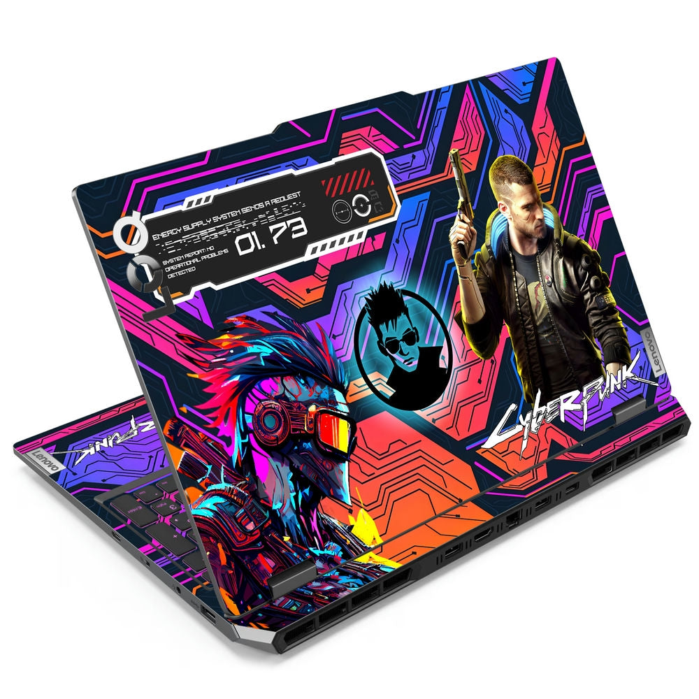 Shop Cyberpunk Digital Vortex Laptop Skin for Lenovo LOQ | Buy Online Now – SkinsLegend