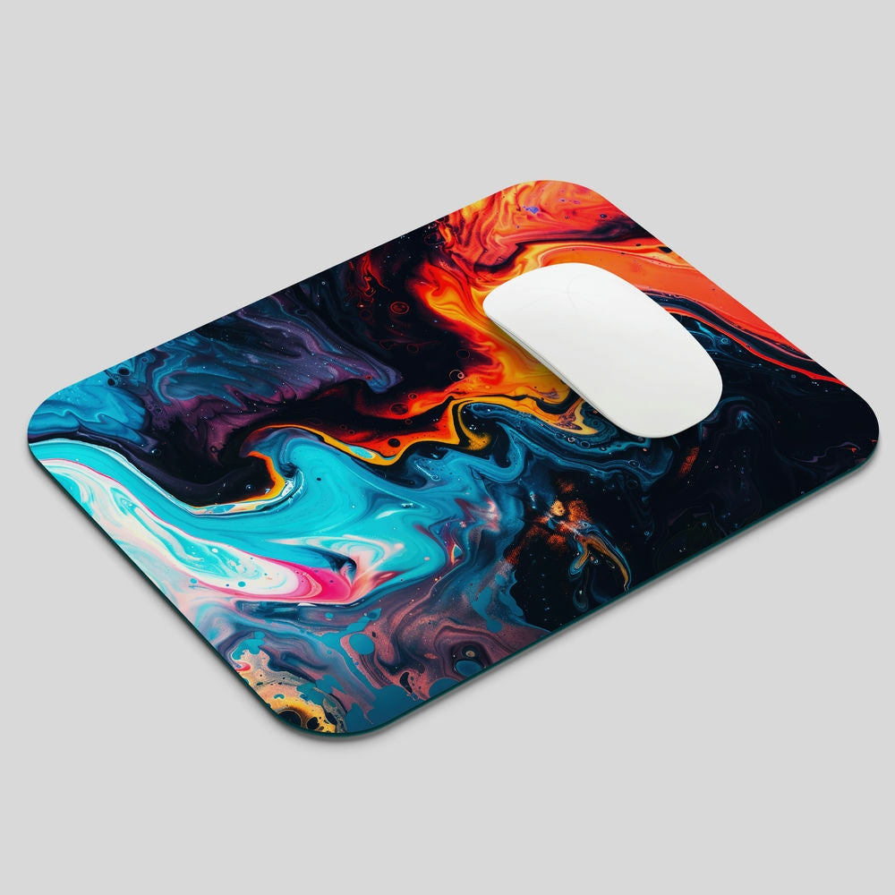 Stylish Abstract Fluid Art Mouse Pad – Premium Desk Accessory – SkinsLegend