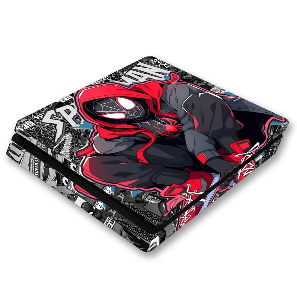 B&W Comic Miles Crouch PS4 Skin | 3D Embossed Textured Vinyl Wrap ...
