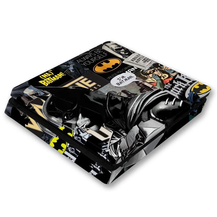 Batman Comic Collage Art PS4 Skin | 3D Embossed Textured Vinyl Wrap ...