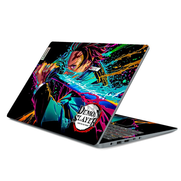 Demon Slayer Anime 3D Embossed Laptop Skin | Buy Online Now – SkinsLegend