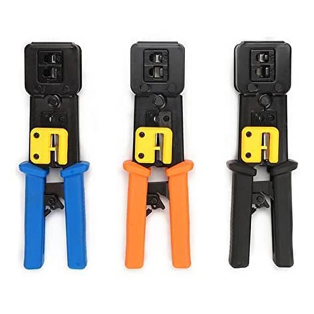 Ultimate Pass Through RJ45 Crimping Tool Kit | Create High-Quality ...