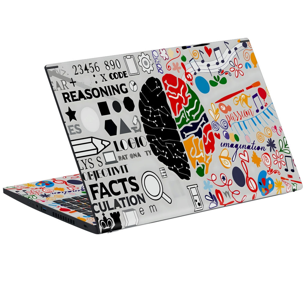 Shop brain reasoning Laptop Skin for Acer | Buy Online Now – SkinsLegend