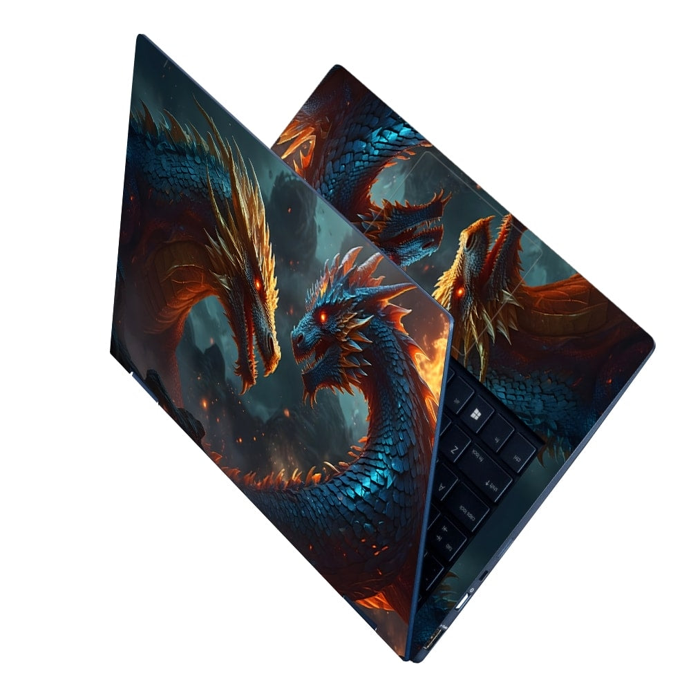 Shop Dragon Fight Laptop Skin | Buy Online Now – SkinsLegend