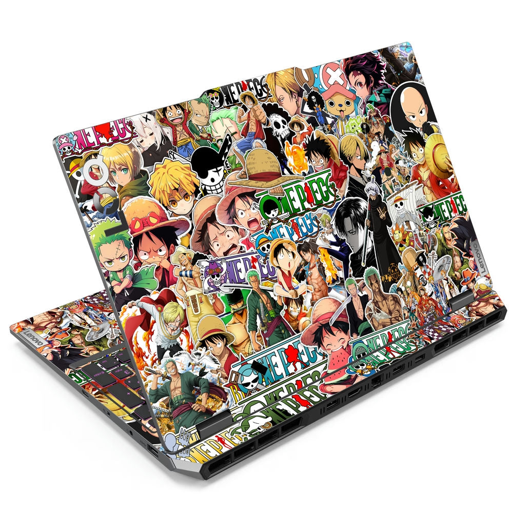 Shop One Piece Sticker Bomb Laptop Skin for Lenovo LOQ | Buy Online Now ...