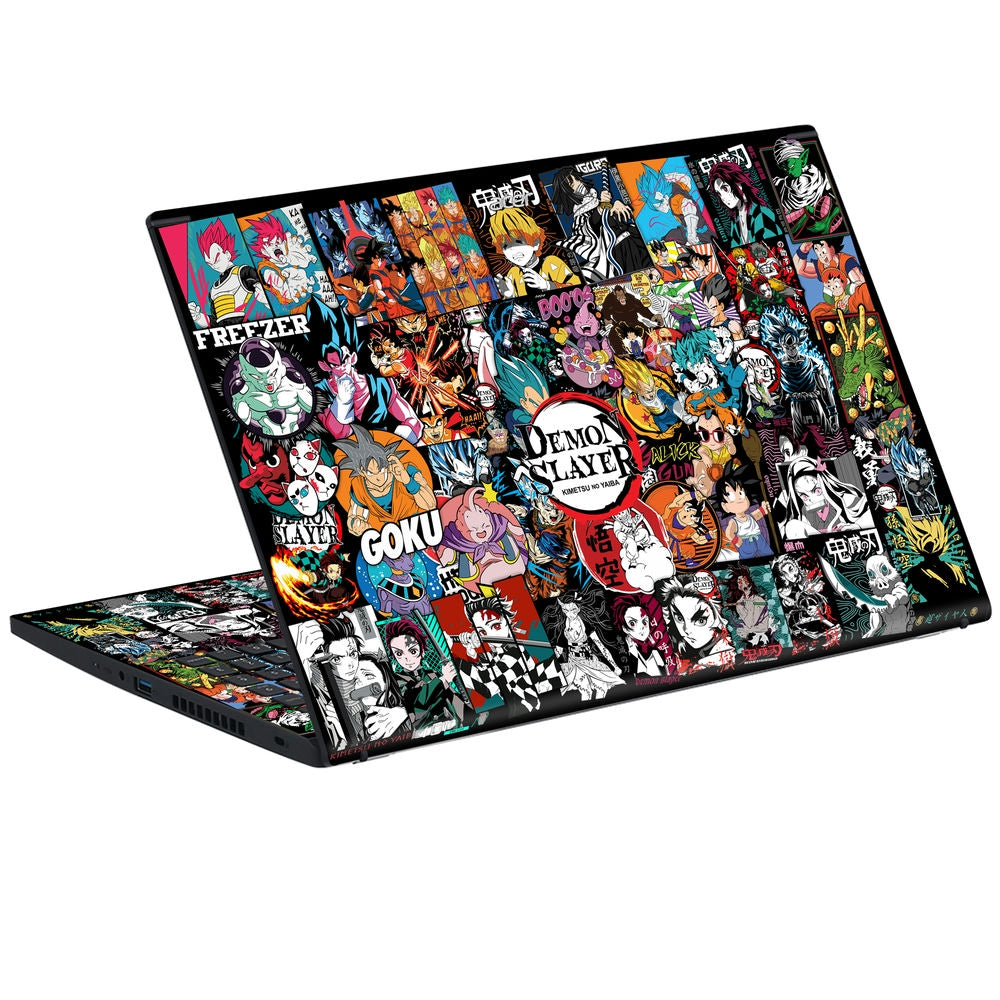 Shop Demon Slayer Collage Laptop Skin for Acer | Buy Online Now ...