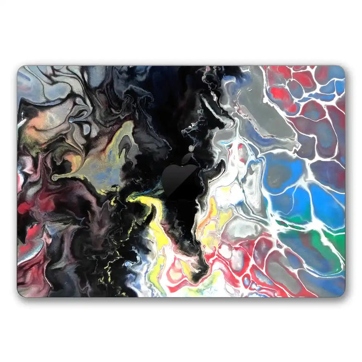 Color Splash Abstract Landscape Laptop Skin for MacBook | Buy Online ...
