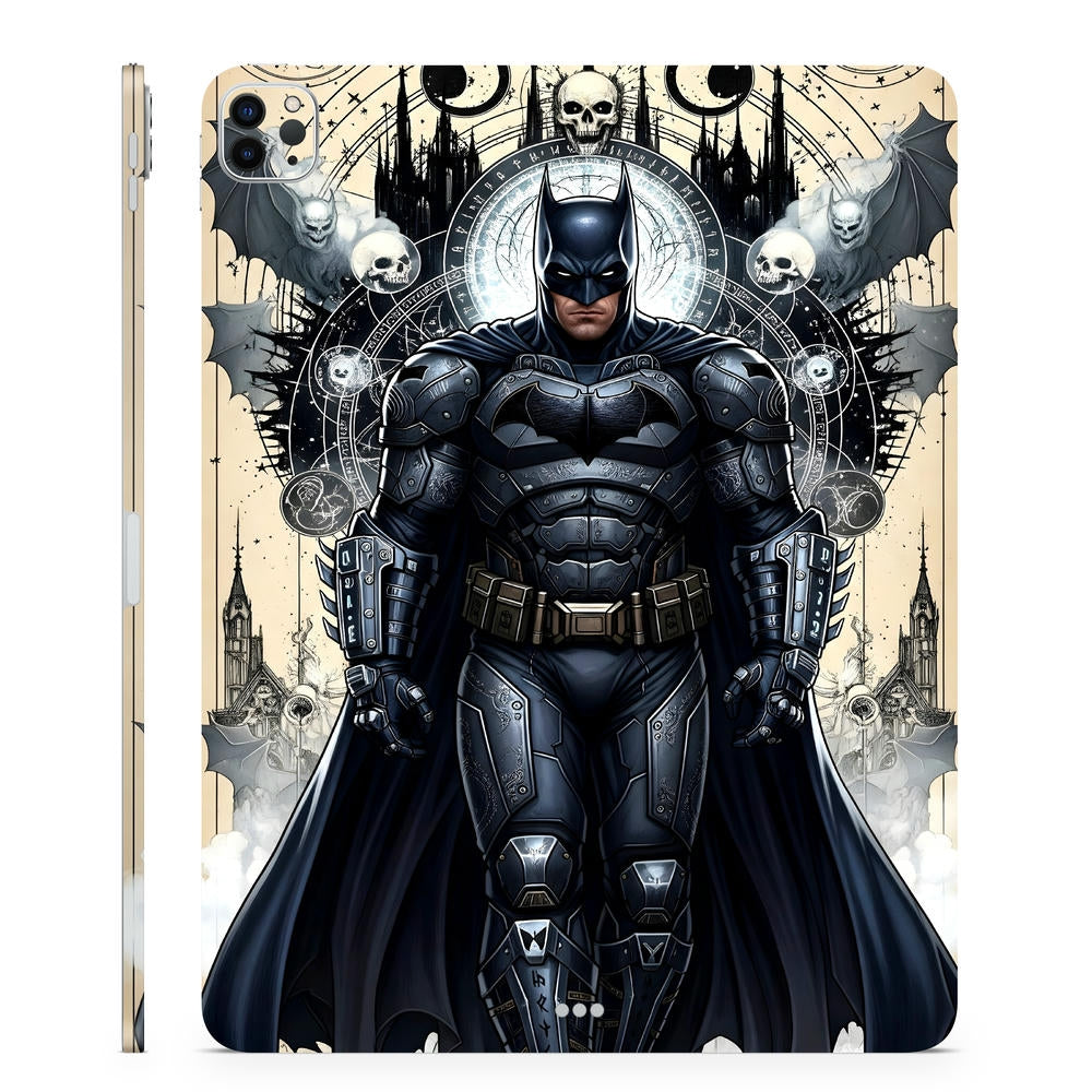 3D Embossed Tablet Skin - Batman Arcane Armor Symbol – SkinsLegend