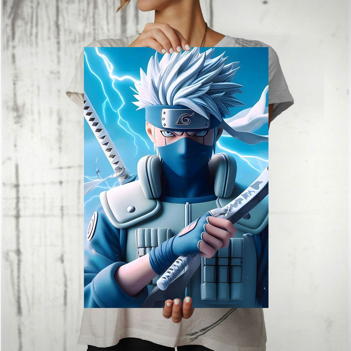 High-Quality Metal Posters - Kakashi Hatake KH02 | Vibrant Colors ...