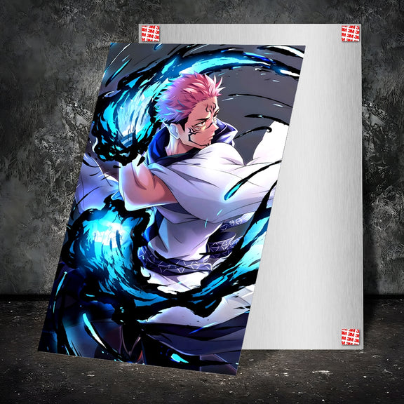 High-Quality Metal Posters - Anime Sukuna SK12 | Vibrant Colors & Sharp ...