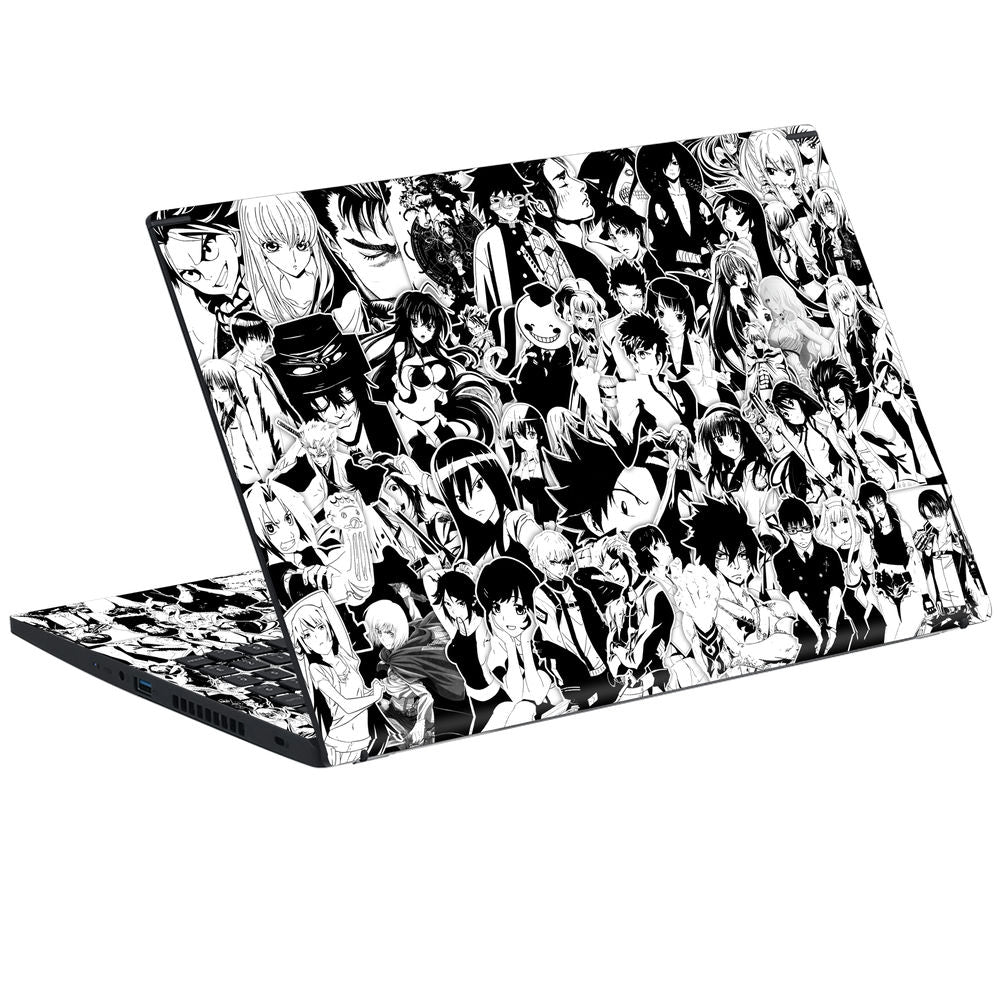 Shop Anime Sticker Bomb BW DS1 Laptop Skin for Acer | Buy Online Now ...