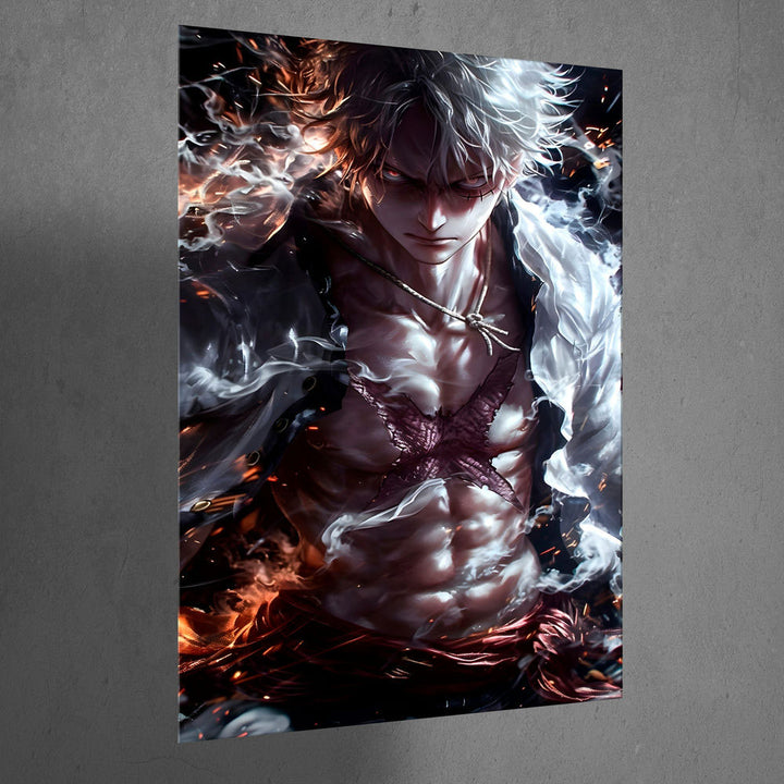 High-Quality Metal Posters - One Piece Monkey D Luffy OP03 | Vibrant ...