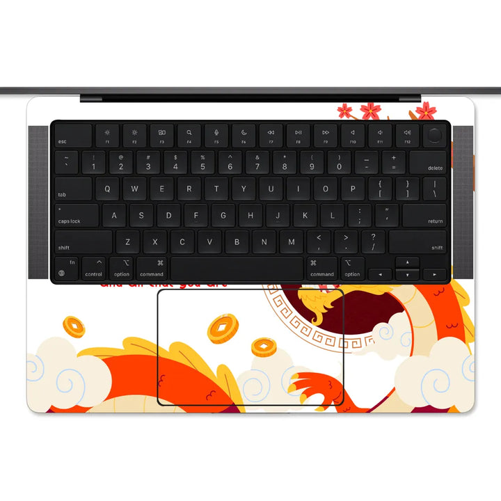 Chinese Dragon Motivation Laptop Skin for MacBook | Buy Online Now ...
