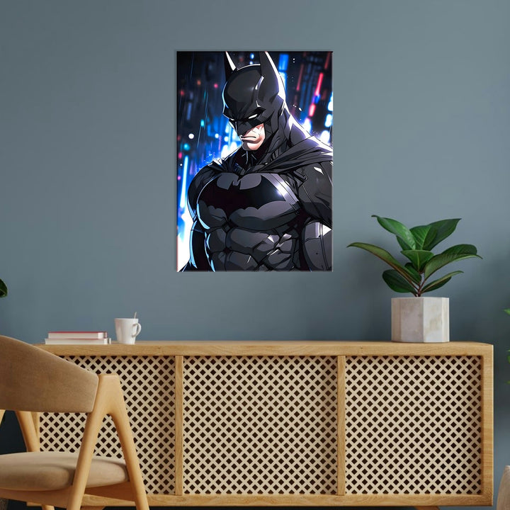 High-Quality Metal Posters - Superheroes Batman BAT18 | Vibrant Colors ...