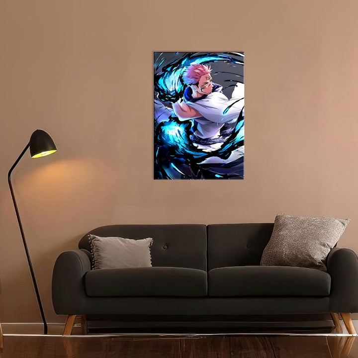 High-Quality Metal Posters - Anime Sukuna SK12 | Vibrant Colors & Sharp ...