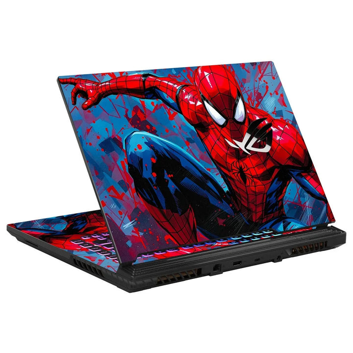 Spider-Man Comic 3D Embossed Laptop Skin | Buy Online Now – SkinsLegend