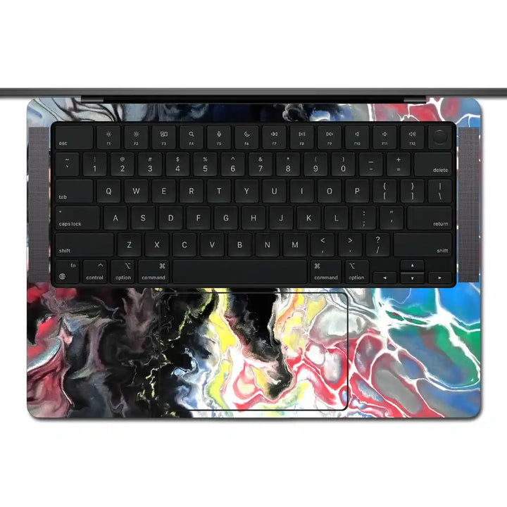 Color Splash Abstract Landscape Laptop Skin for MacBook | Buy Online ...