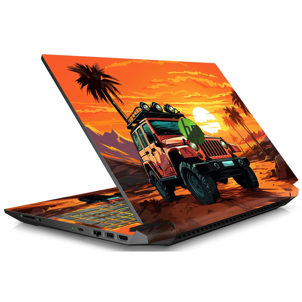 Shop Desert Offroad Jeep Laptop Skin for HP | Buy Online Now – SkinsLegend