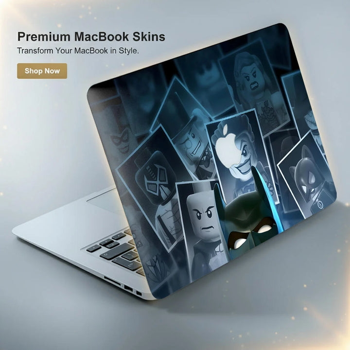 Lego Batman Villains Photo Collage Laptop Skin for MacBook | Buy Online ...