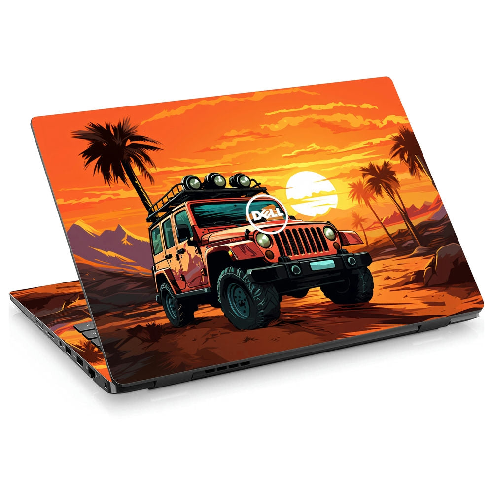 Shop Desert Offroad Jeep Laptop Skin for Dell | Buy Online Now ...