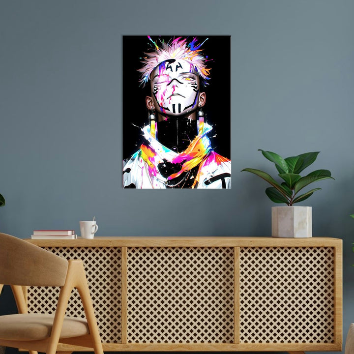 High-Quality Metal Posters - Anime Sukuna SK15 | Vibrant Colors & Sharp ...