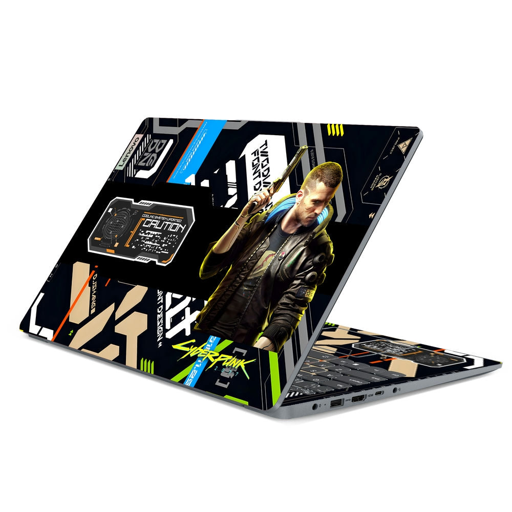 Shop Cyberpunk Quantum Rebel Laptop Skin for Lenovo | Buy Online Now ...