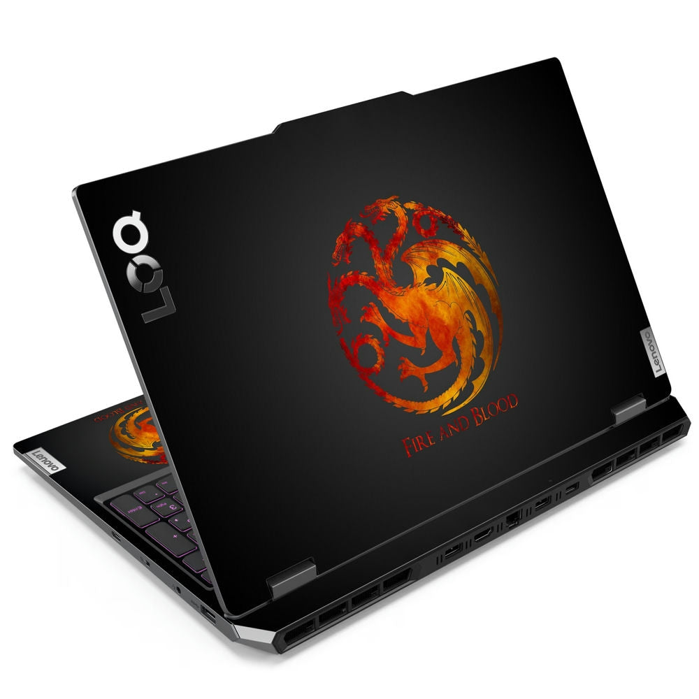 Shop House of Dragon Fire & Blood Laptop Skin for Lenovo LOQ | Buy ...