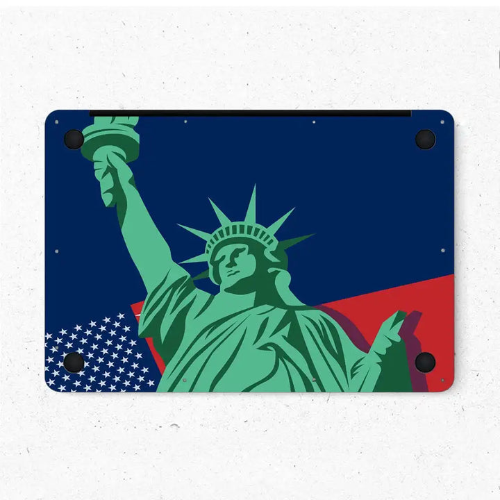 Statue of Liberty Freedom Quote Laptop Skin for MacBook | Buy Online ...