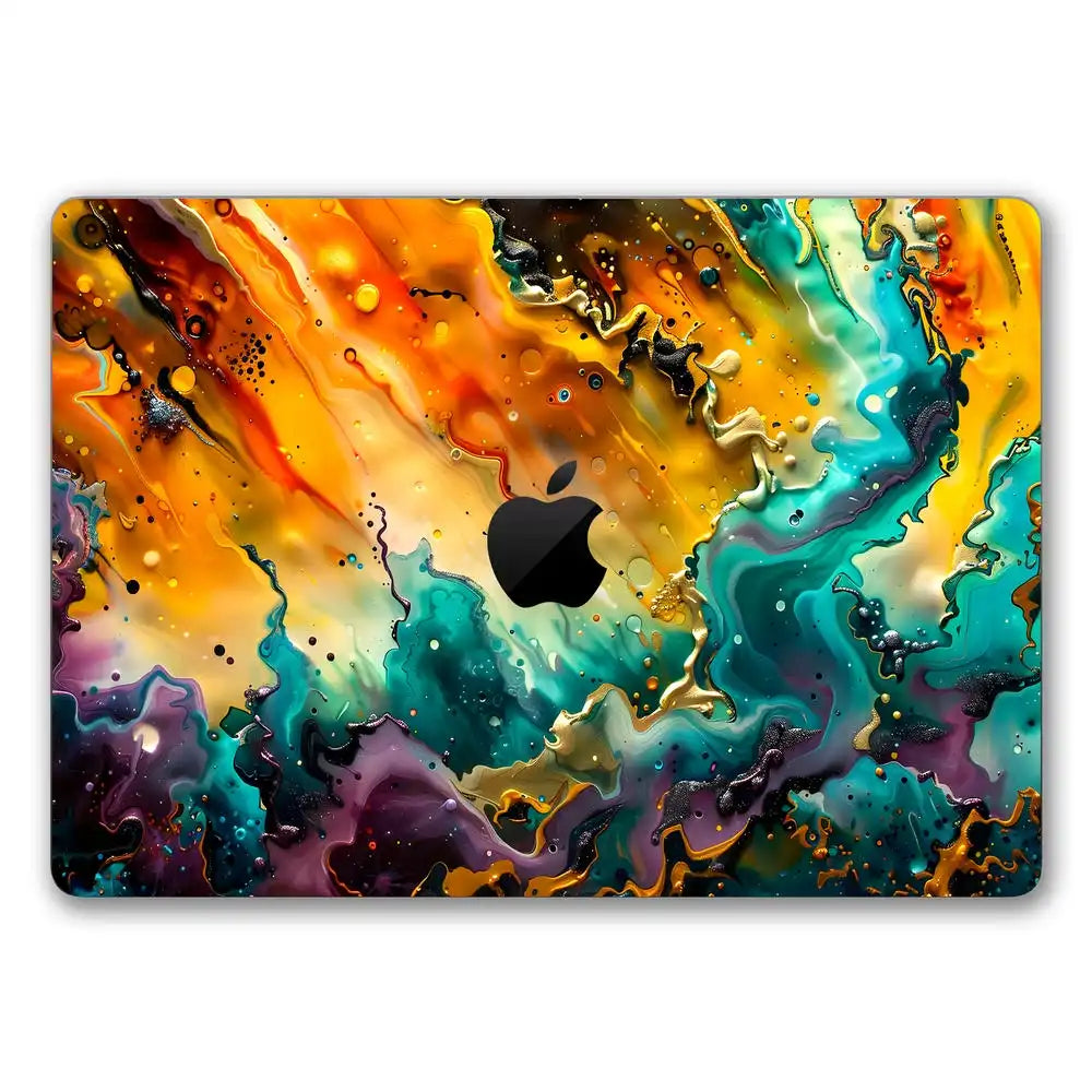 Fiery Explosion Art Laptop Skin for MacBook | Buy Online Now – SkinsLegend