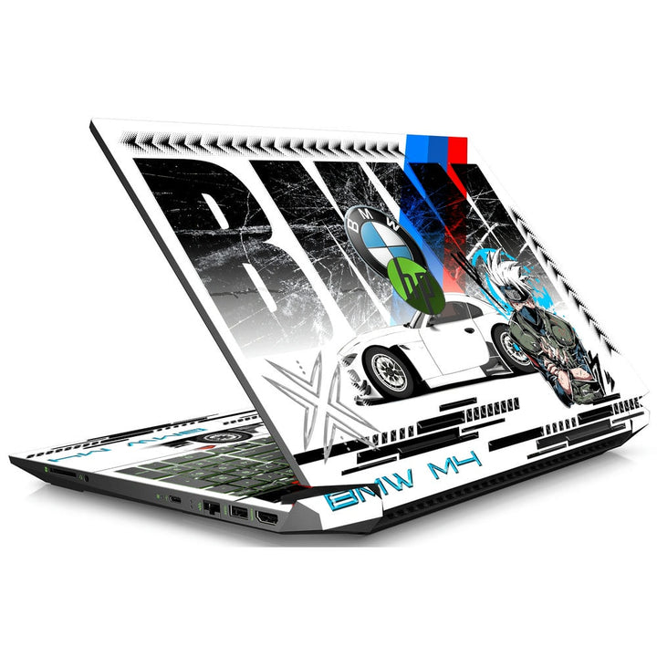 BMW M4 Drift Car 3D Embossed Laptop Skin | Buy Online Now – SkinsLegend