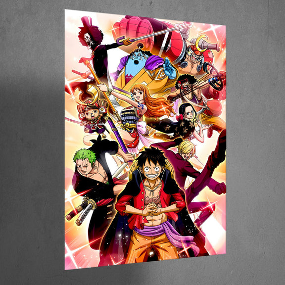 High-Quality Metal Posters - One Piece Ninja Art | Vibrant Colors ...