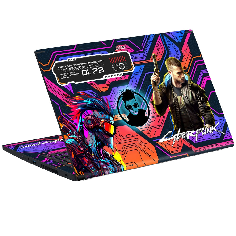 Shop Cyberpunk Digital Vortex Laptop Skin for Acer | Buy Online Now ...