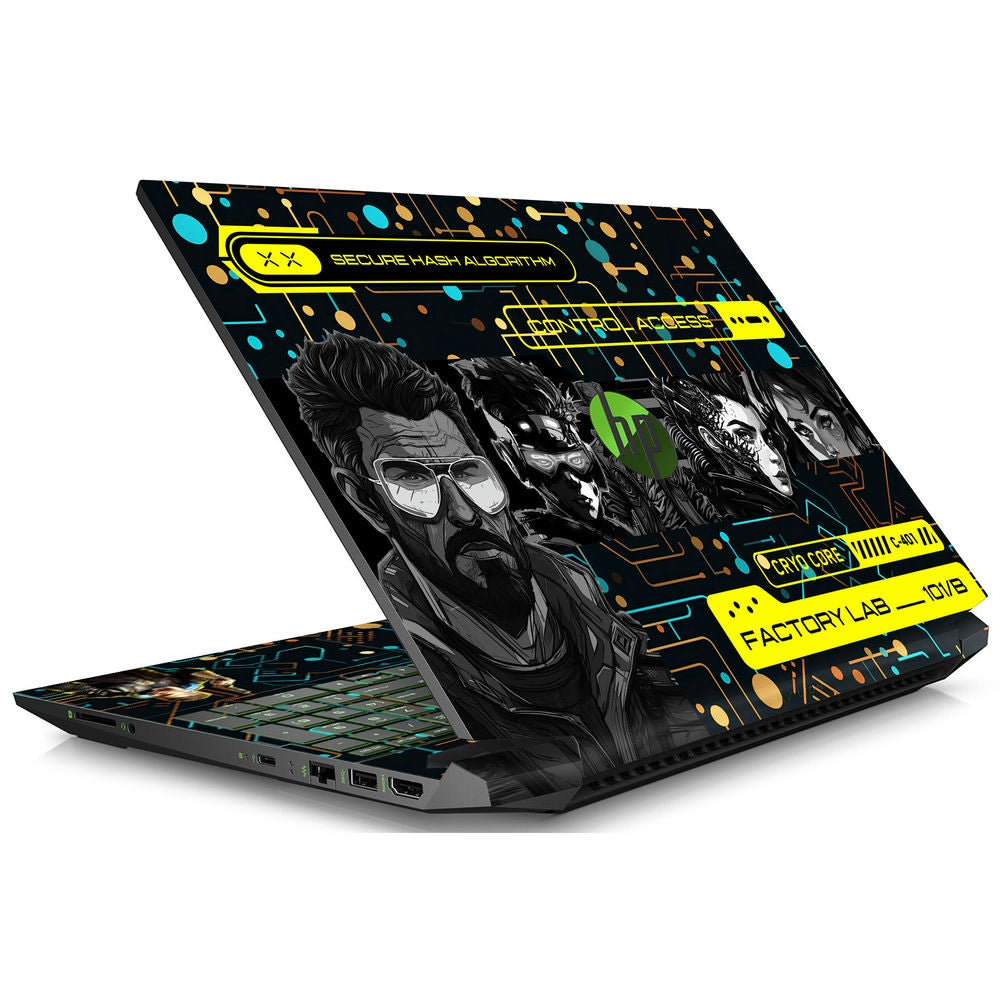 Shop Cyberpunk Cyber Grid Laptop Skin for HP | Buy Online Now – SkinsLegend