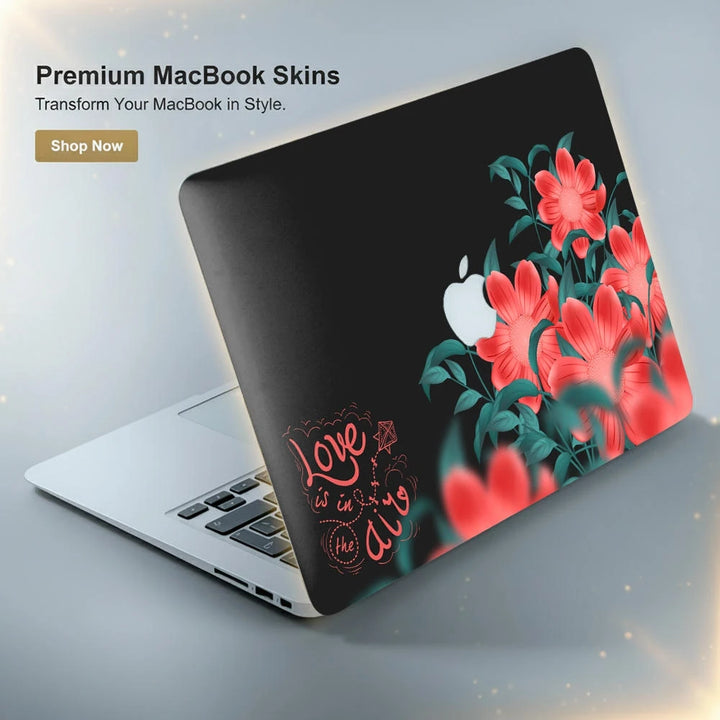 Love is in the Air Laptop Skin for MacBook | Buy Online Now – SkinsLegend