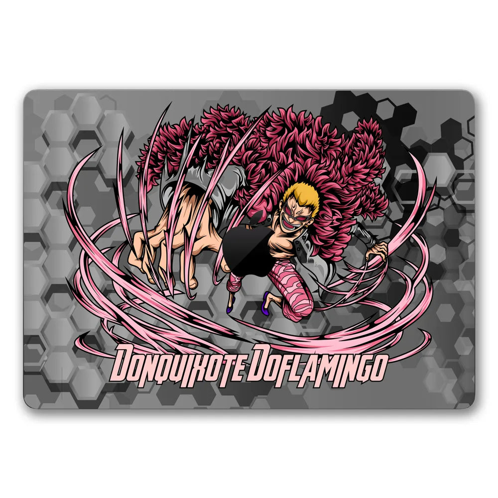 Doflamingo Pink String Barrage Laptop Skin for MacBook | Buy Online Now ...