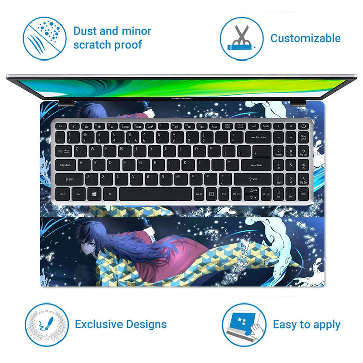 Shop Anime Demon Slayer Laptop Skin | Buy Online Now – SkinsLegend