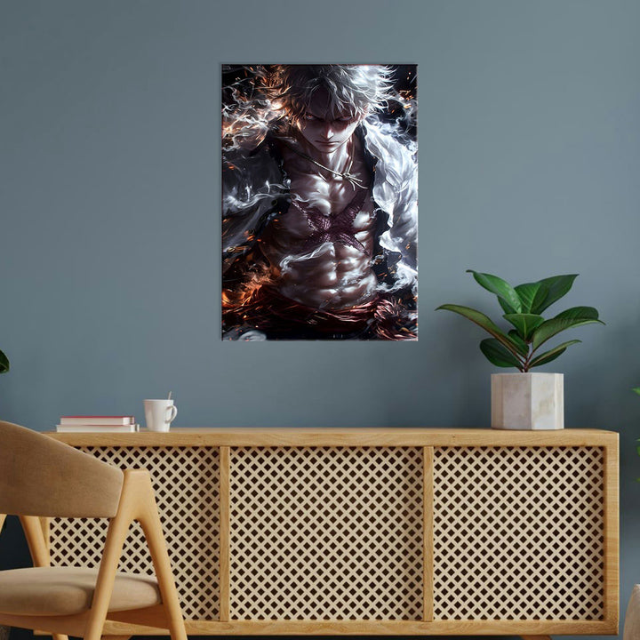 High-Quality Metal Posters - One Piece Monkey D Luffy OP03 | Vibrant ...