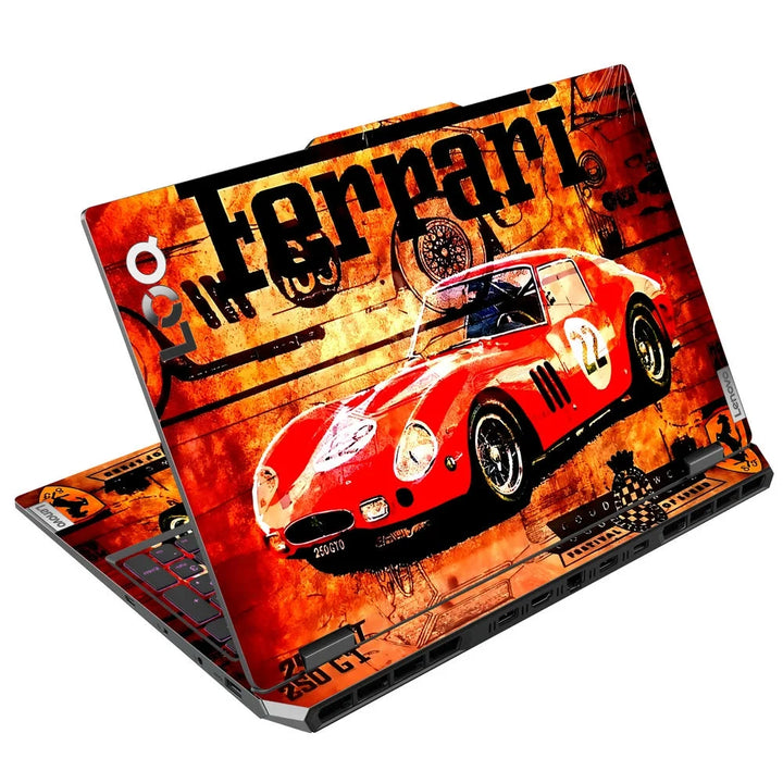 Ferrari F40 Red 3D Embossed Laptop Skin | Buy Online Now – SkinsLegend