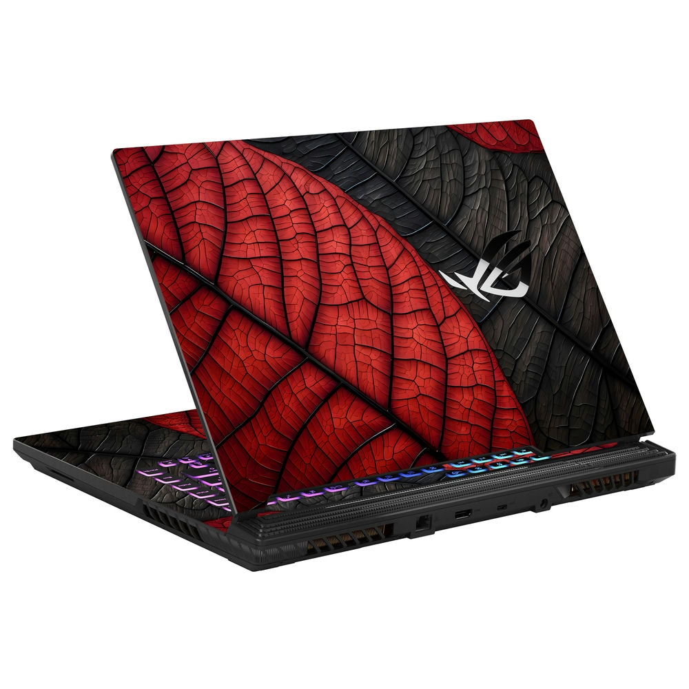 Shop Red and Blue Web Abstract Laptop Skin for Asus | Buy Online Now ...