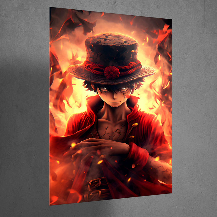 High-Quality Metal Posters - One Piece Monkey D Luffy OP09 | Vibrant ...