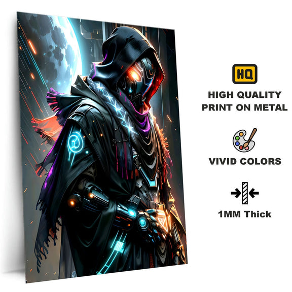 High-Quality Metal Posters - Superhero Metal Suit | Vibrant Colors ...