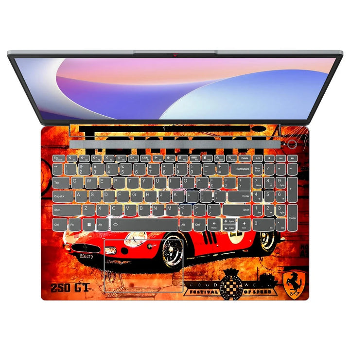 Ferrari F40 Red 3D Embossed Laptop Skin | Buy Online Now – SkinsLegend
