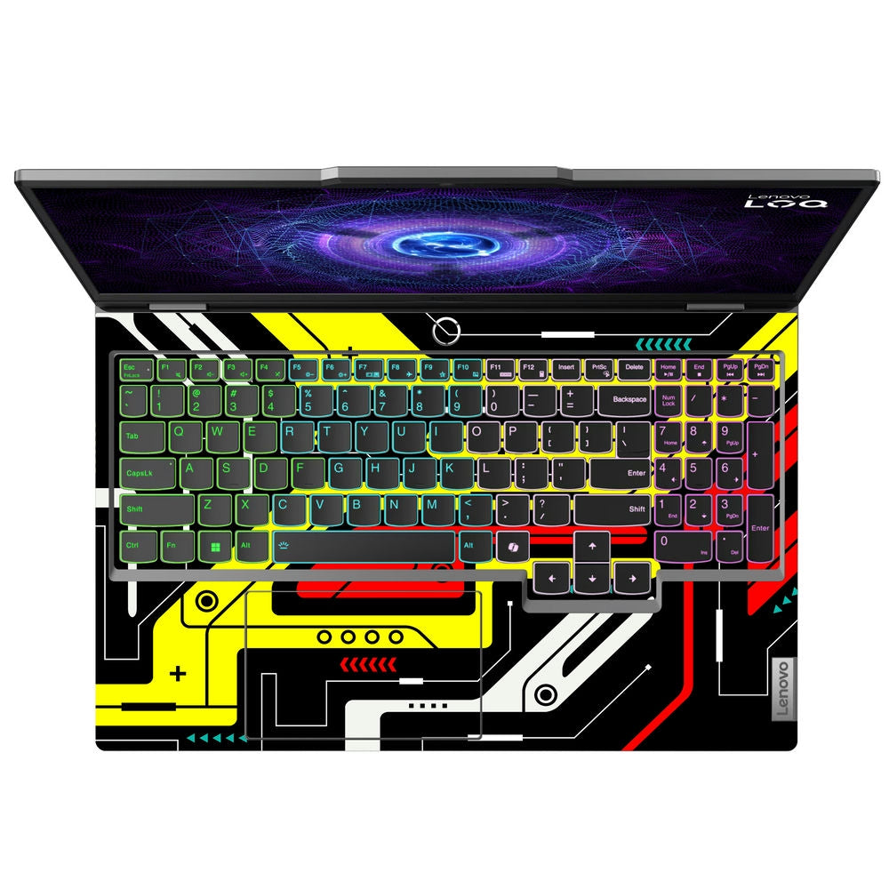 Shop Tech Pulse Laptop Skin for Lenovo LOQ | Buy Online Now – SkinsLegend