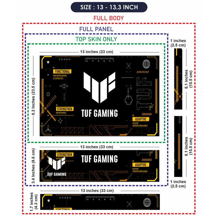 Shop TUF Gaming Tech Design Laptop Skin | Buy Online Now – SkinsLegend