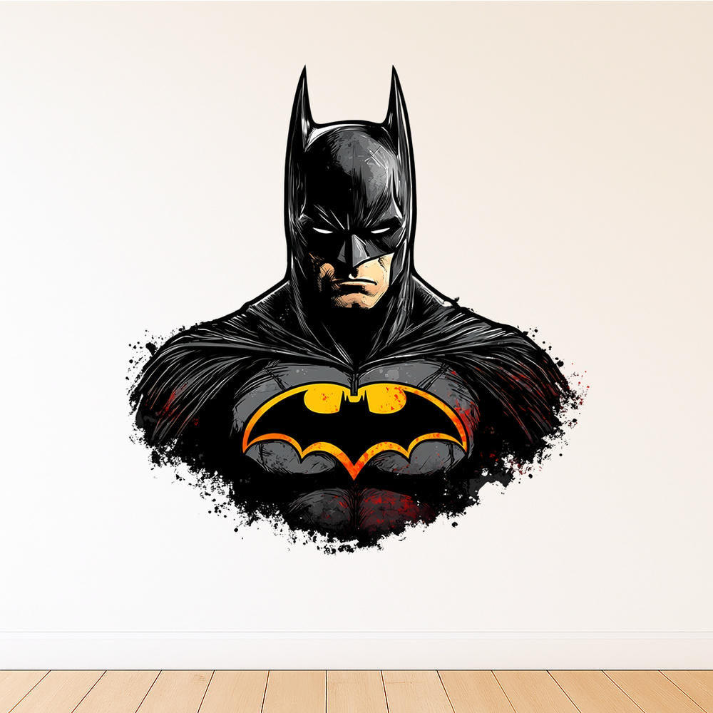 Batman Logo Art Premium Large Size Wall Decal | Buy Online Now ...