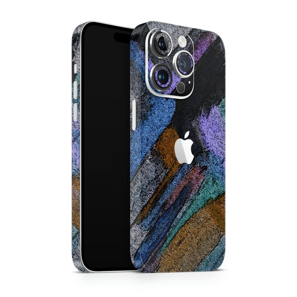 Apple iPhone Skin Wrap - Grey Blue Black Mesh – SkinsLegend
