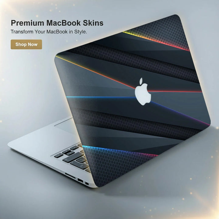 Net Solid 3D Art Laptop Skin for MacBook | Buy Online Now – SkinsLegend