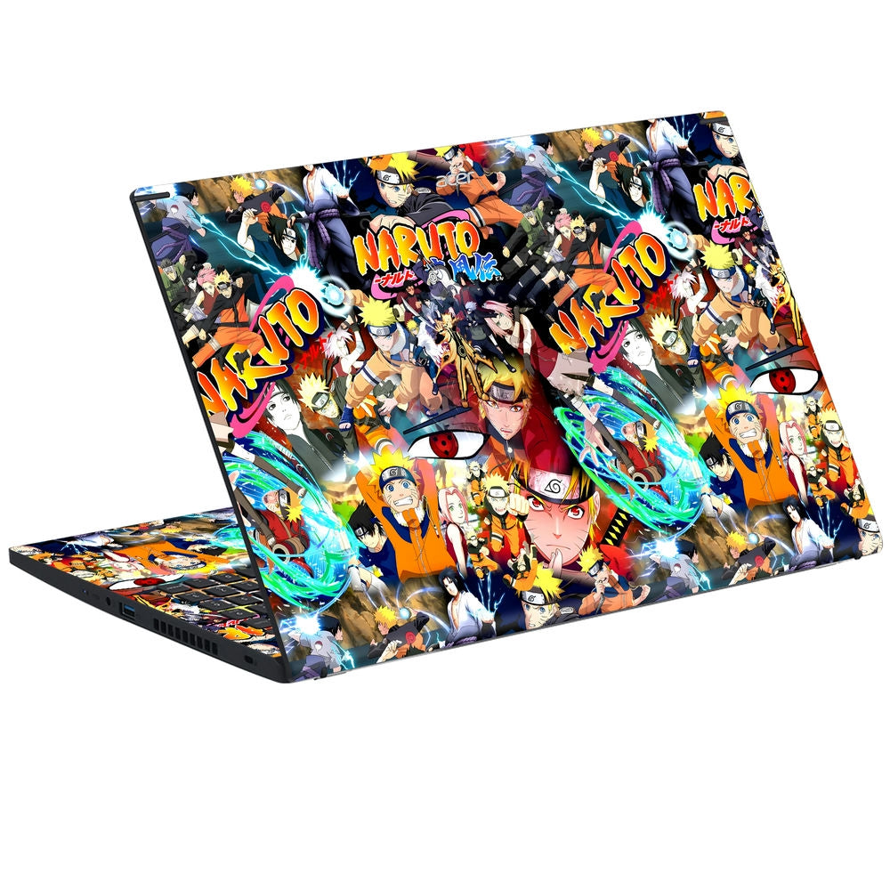 Shop Naruto Anime Collage Laptop Skin for Acer | Buy Online Now ...