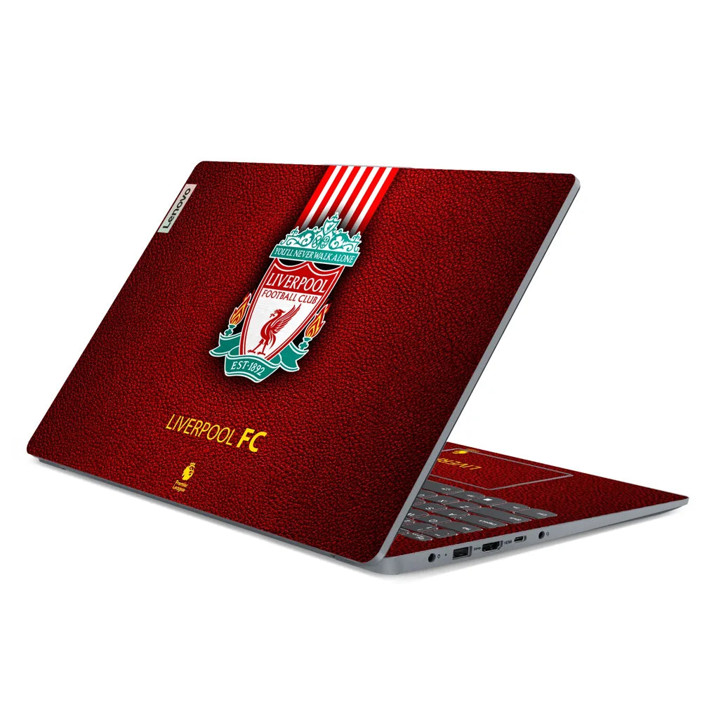 Liverpool FC Grunge Red Art Laptop Skin | 3D Embossed 3M Vinyl ...