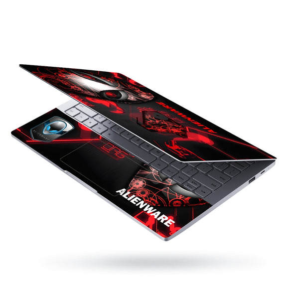 Shop Alienware Alien Red Tech Laptop Skin | Buy Online Now – SkinsLegend